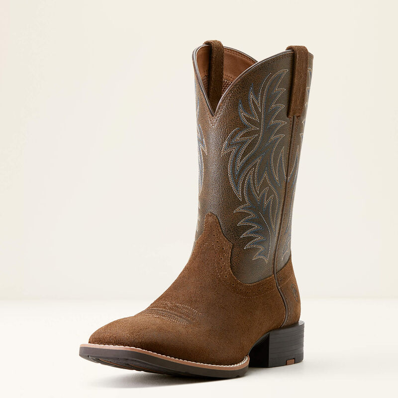 Sport Wide Square Toe Cowboy Boot — Manny’s Boots