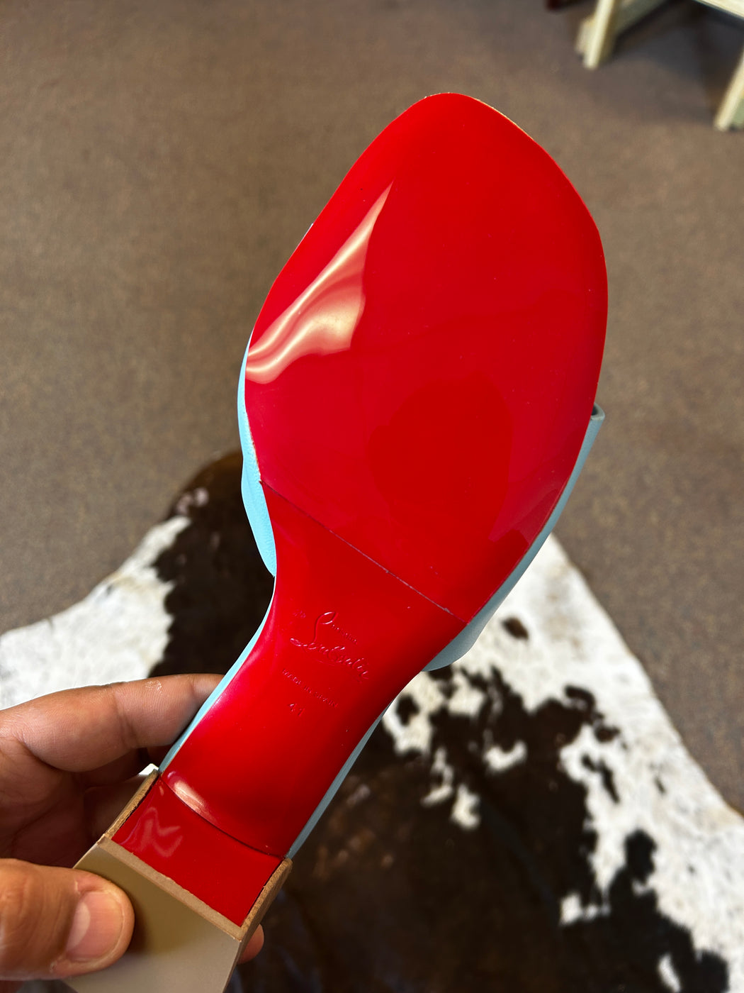 Christian Louboutin Red Sole Repair — Manny’s Boots