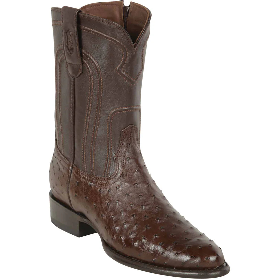 Los Altos Original Ostrich Roper Toe Boots 69Z0307 – El Vaquero